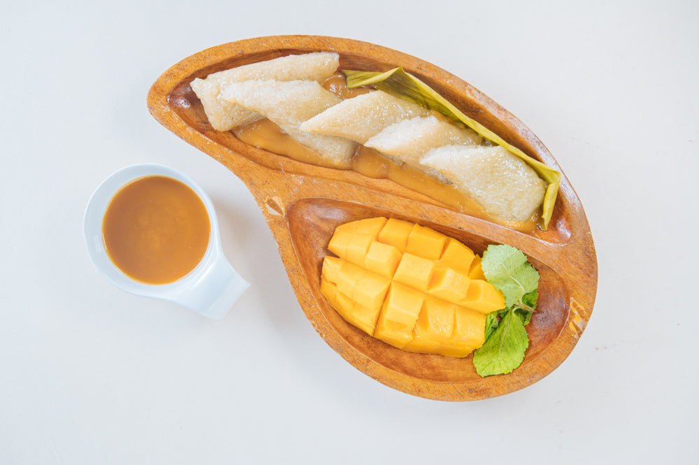 SUMAN WITH MANGOES AND CARAMEL – Passion Cooks